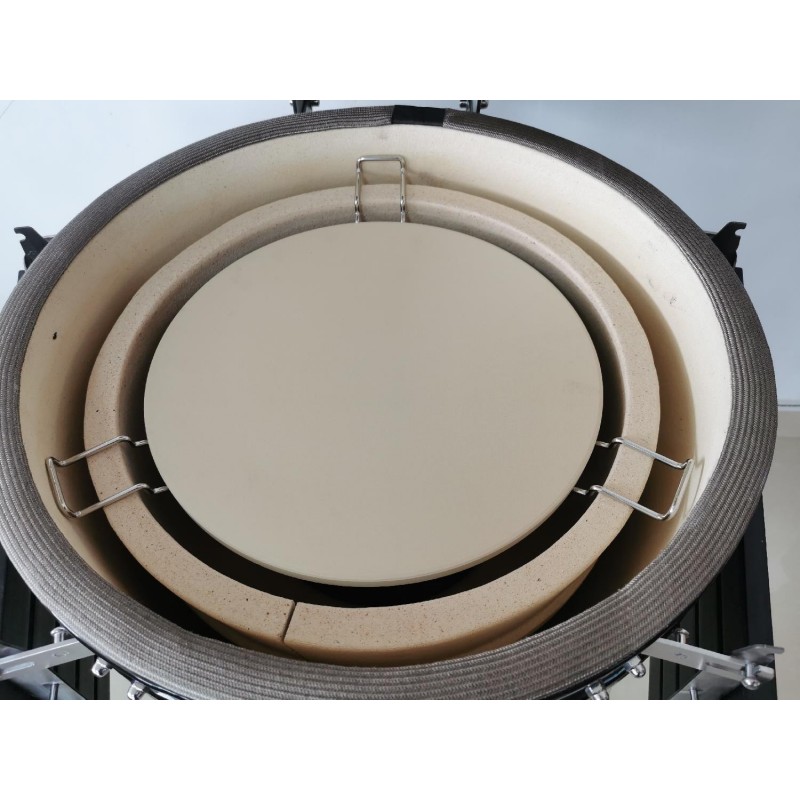 Master Grill 24" Premier Kamado Ceramic Smoker Set