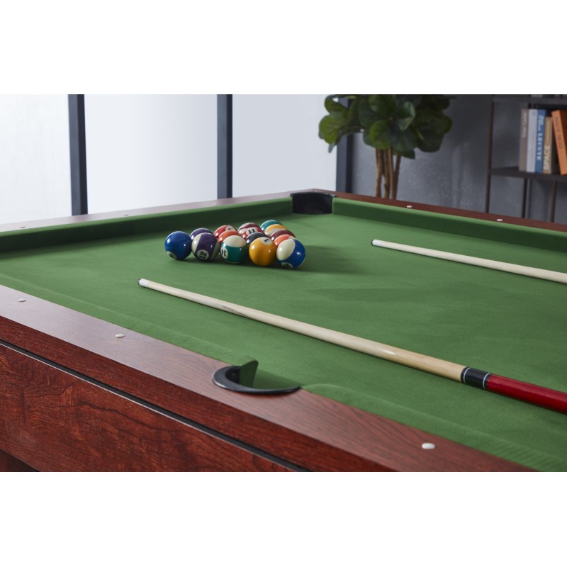 Roma V2 9FT 3IN1 POOL TABLE with BALL RETURN FUNCTION