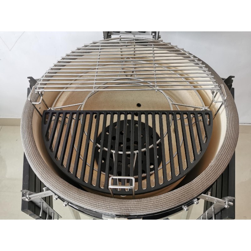 Master Grill Half Moon Cast Iron Grid