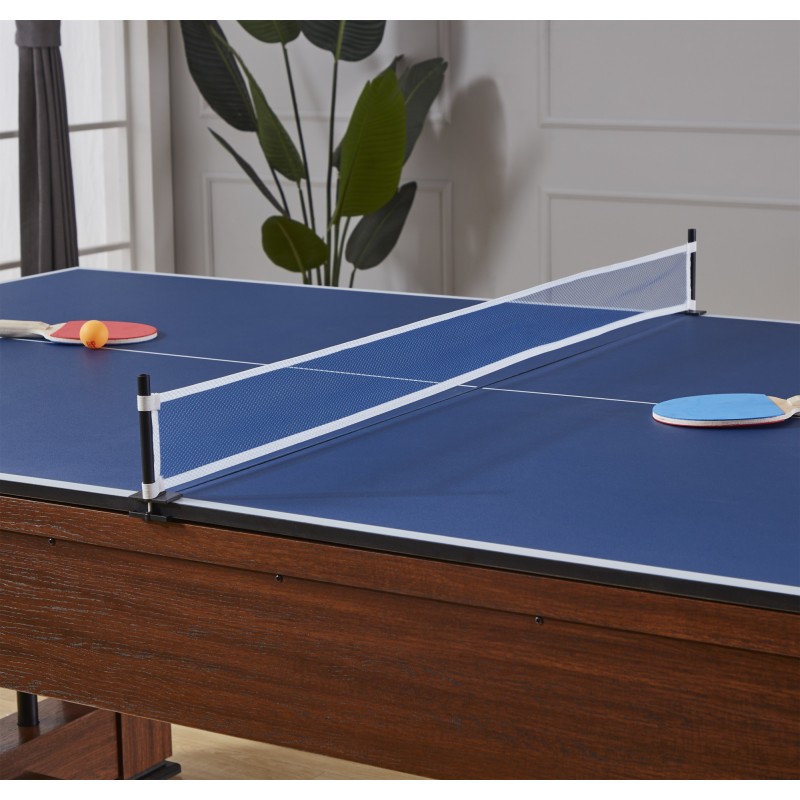 Roma V2 8FT 3IN1 POOL TABLE with BALL RETURN FUNCTION