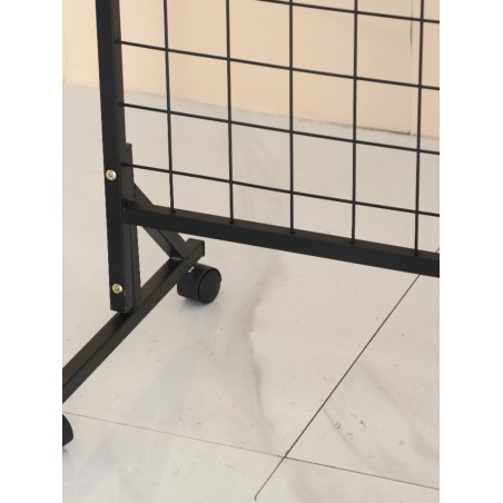 Grid Wall Panel with Wheel