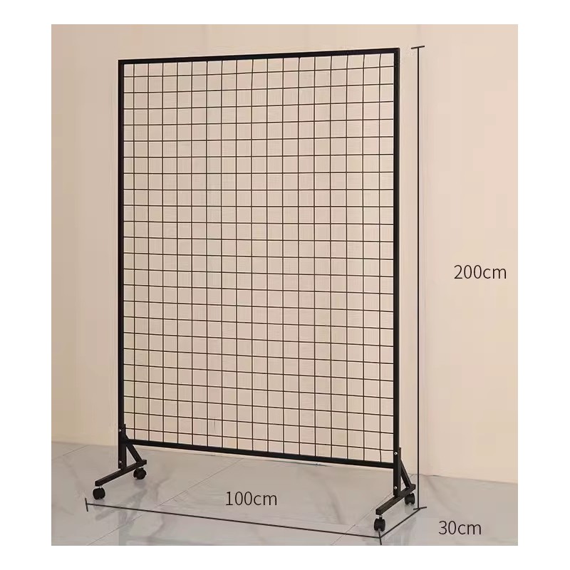 Grid Wall Panel with Wheel