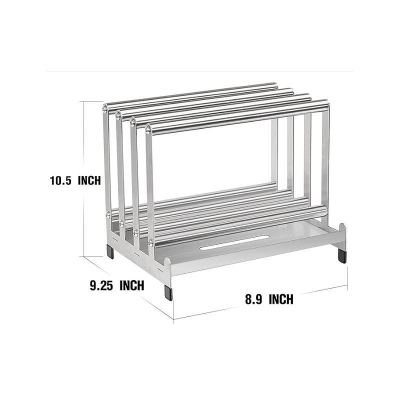 Stainless steel Floor rack stand